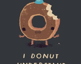 Donut pun | Etsy