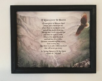 Uncle in heaven | Etsy