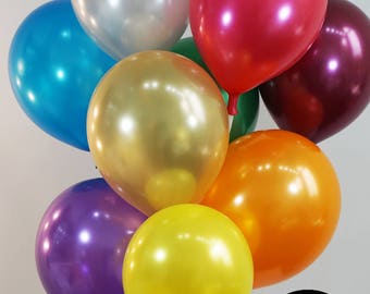 Metallic balloons | Etsy