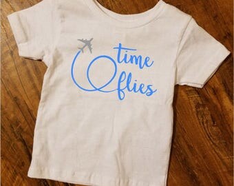 Time flies birthday | Etsy