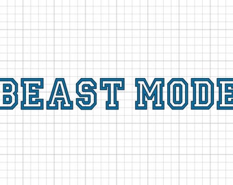Beast decal | Etsy
