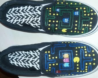 Handpainted shoes | Etsy