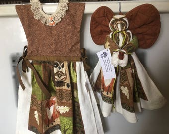 Kitchen towel dress | Etsy