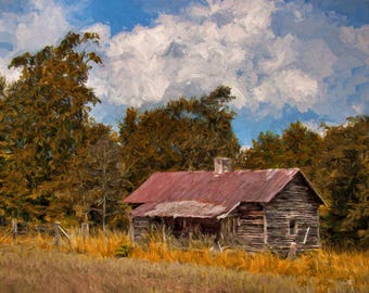 Farm paintings | Etsy
