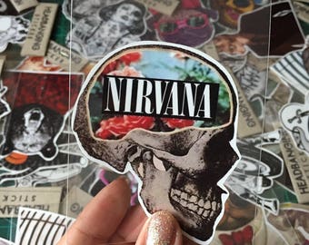 Nirvana sticker | Etsy