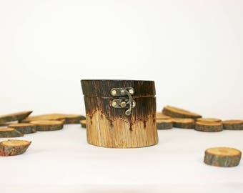 Tree stump ring | Etsy