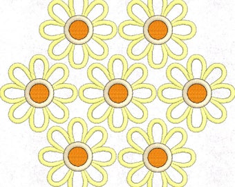 Daisy embroidery | Etsy