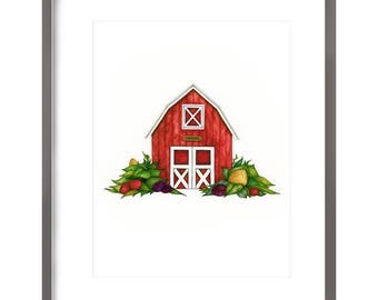Barn prints | Etsy