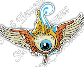 Eyeball decal | Etsy