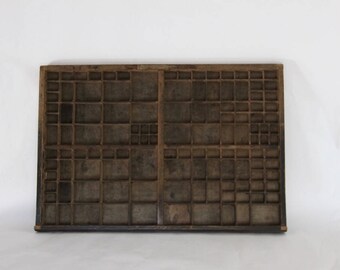 Letterpress tray | Etsy