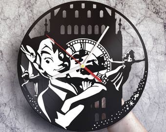 Peter pan clock | Etsy