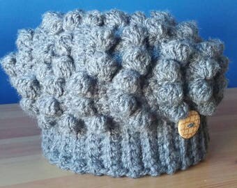 Popcorn stitch hat | Etsy