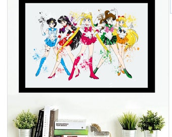 Sailor moon poster | Etsy