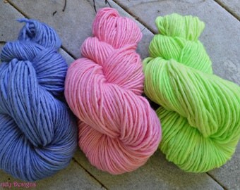 Neon green yarn | Etsy