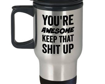 Funny travel mug | Etsy