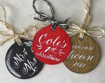 Wooden ornaments | Etsy