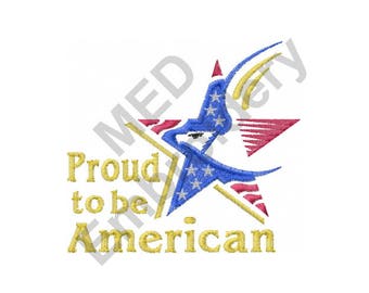 Proud american | Etsy