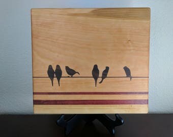 Inlay cutting board | Etsy