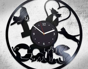 Funny wall clocks | Etsy