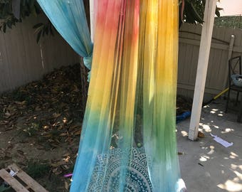 Rainbow curtains | Etsy