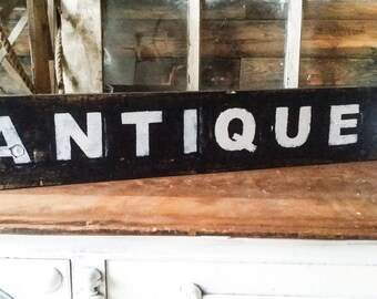 Antiques sign | Etsy