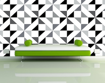 Black wallpaper | Etsy