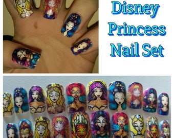 Disney Princess Nail Decals