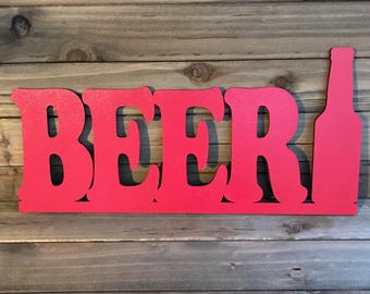 Beer sign | Etsy