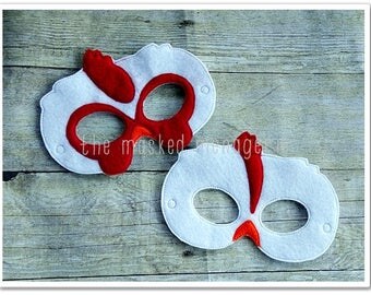 Rooster mask | Etsy