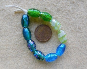 Dichroic beads | Etsy