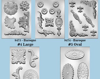 Baroque mold | Etsy
