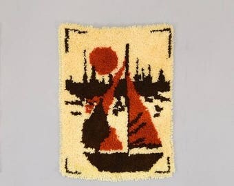 Latch hook art | Etsy