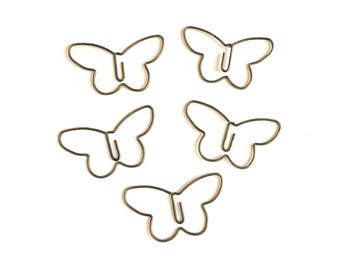 Butterfly paper clip | Etsy
