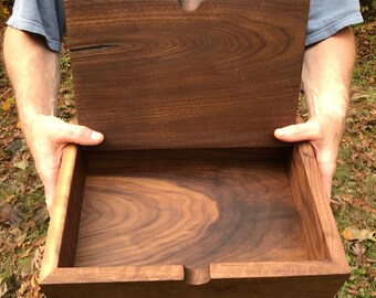 Custom solid hardwood furniture by MountainMuleHardwood on Etsy