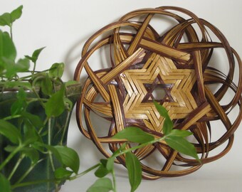 Wicker wall decor | Etsy