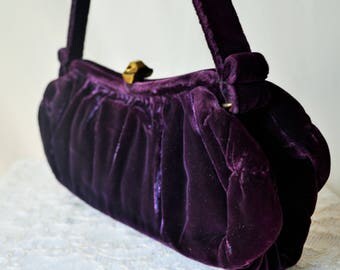 Velvet handbags | Etsy
