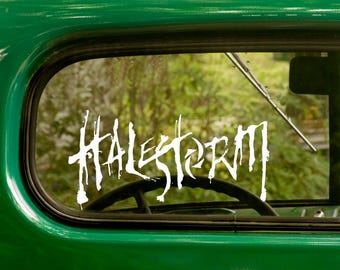 Metal band stickers | Etsy