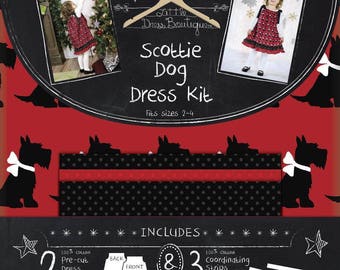 Scottie dog dress | Etsy