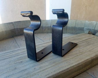 SB202 Square Rod Iron Brackets Square rod Bracket 1-EACH