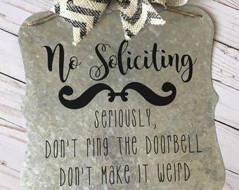 Funny door sign | Etsy