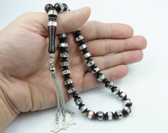Islamic prayer beads and design materials imams tassels by Tesbih
