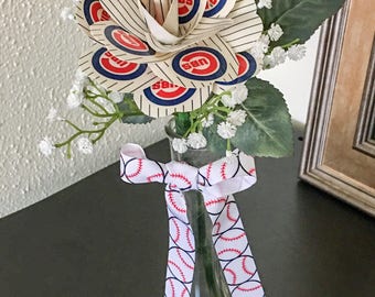 Baseball flower | Etsy