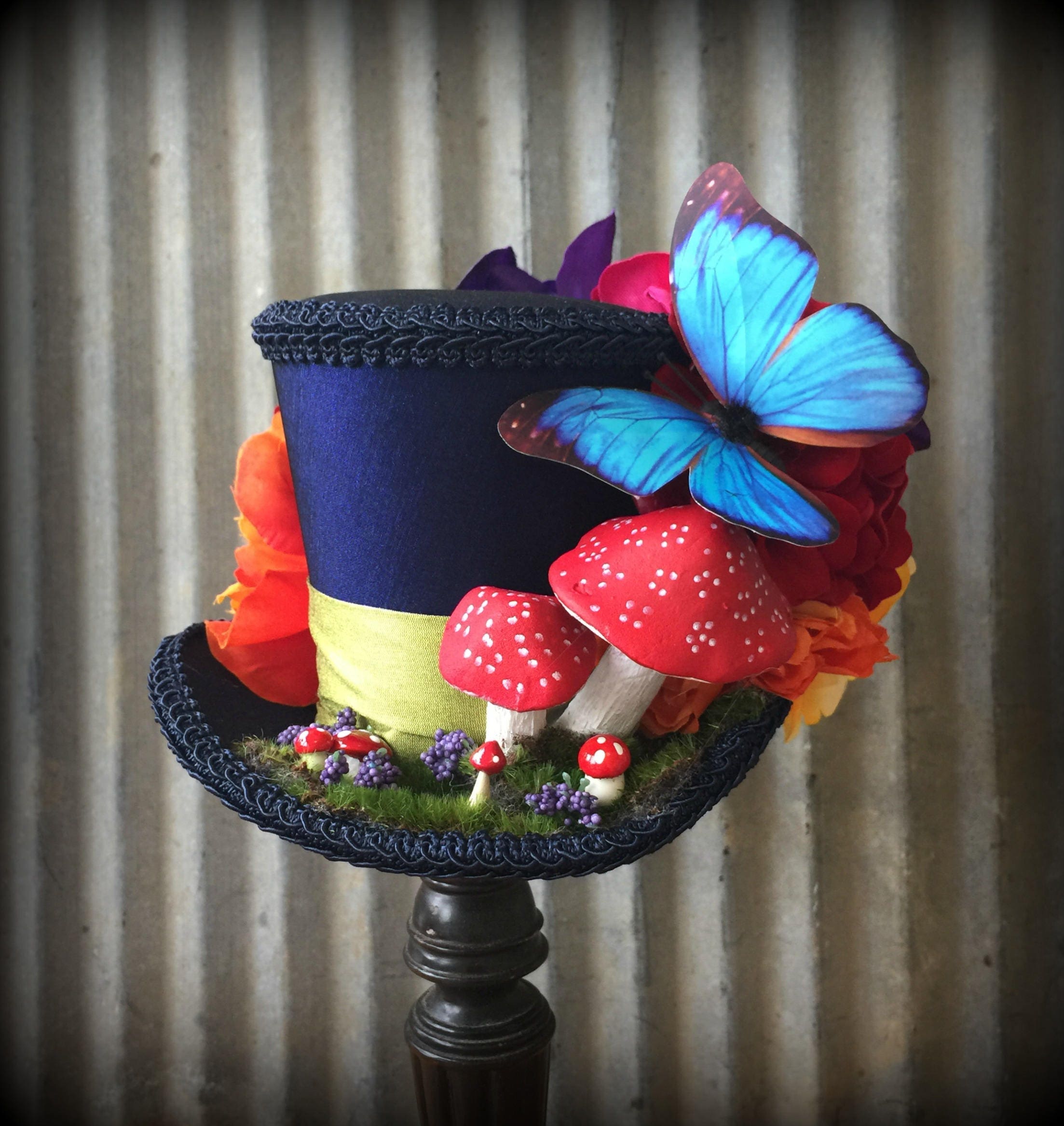 Santa Mini Top Hat, Alice In Wconderland Mini Top Hat, Tea Party Hat ...