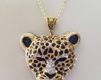 Cheetah necklace | Etsy