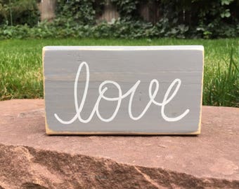 Love sign | Etsy