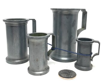 Pewter measuring cup | Etsy