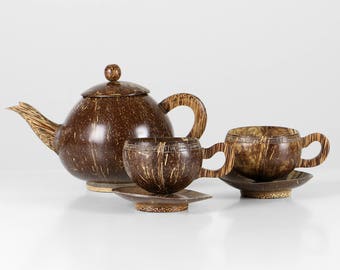 Wooden tea set | Etsy