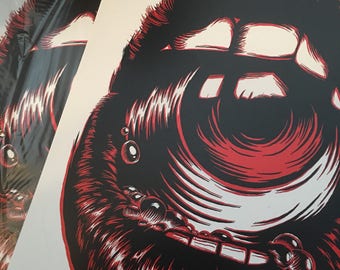 Severed Art print by We Are All Corrupted Retro Colors