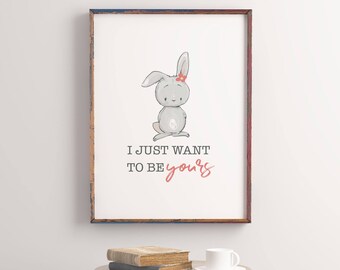 Abstract bunny | Etsy