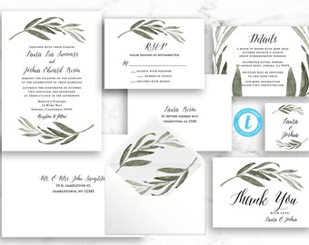 Branch invitation | Etsy